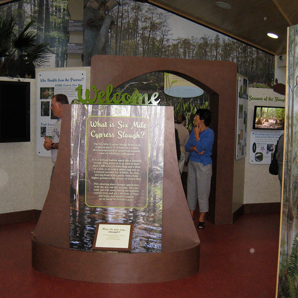 The Interpretive Center at the Six Mile Cypress Slough Preserve - ADM2 ...
